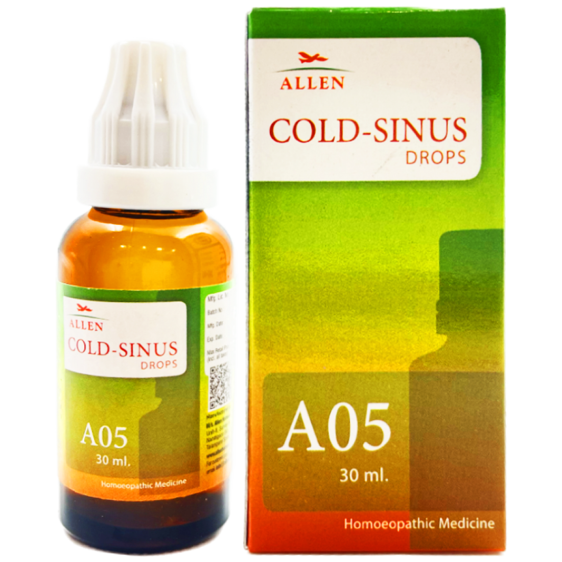 Allen A05 Cold Sinus Drops: buy at best price in india | homeoondoor